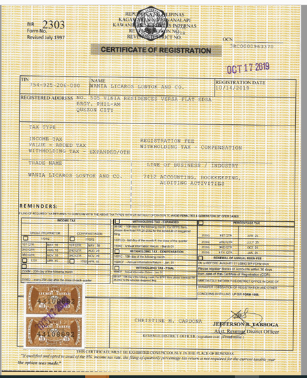 100% Tax Compliant -Part 1